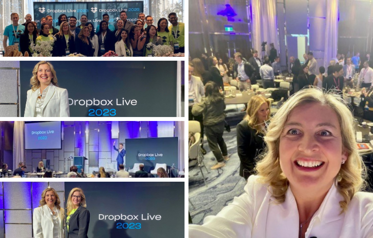 Dropbox Live Keynote Speaking Event Highlights - Rewire for Success